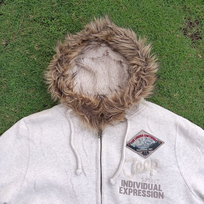 Archival Clothing Jeep patch fur hooded i6w9 lgb style | Grailed