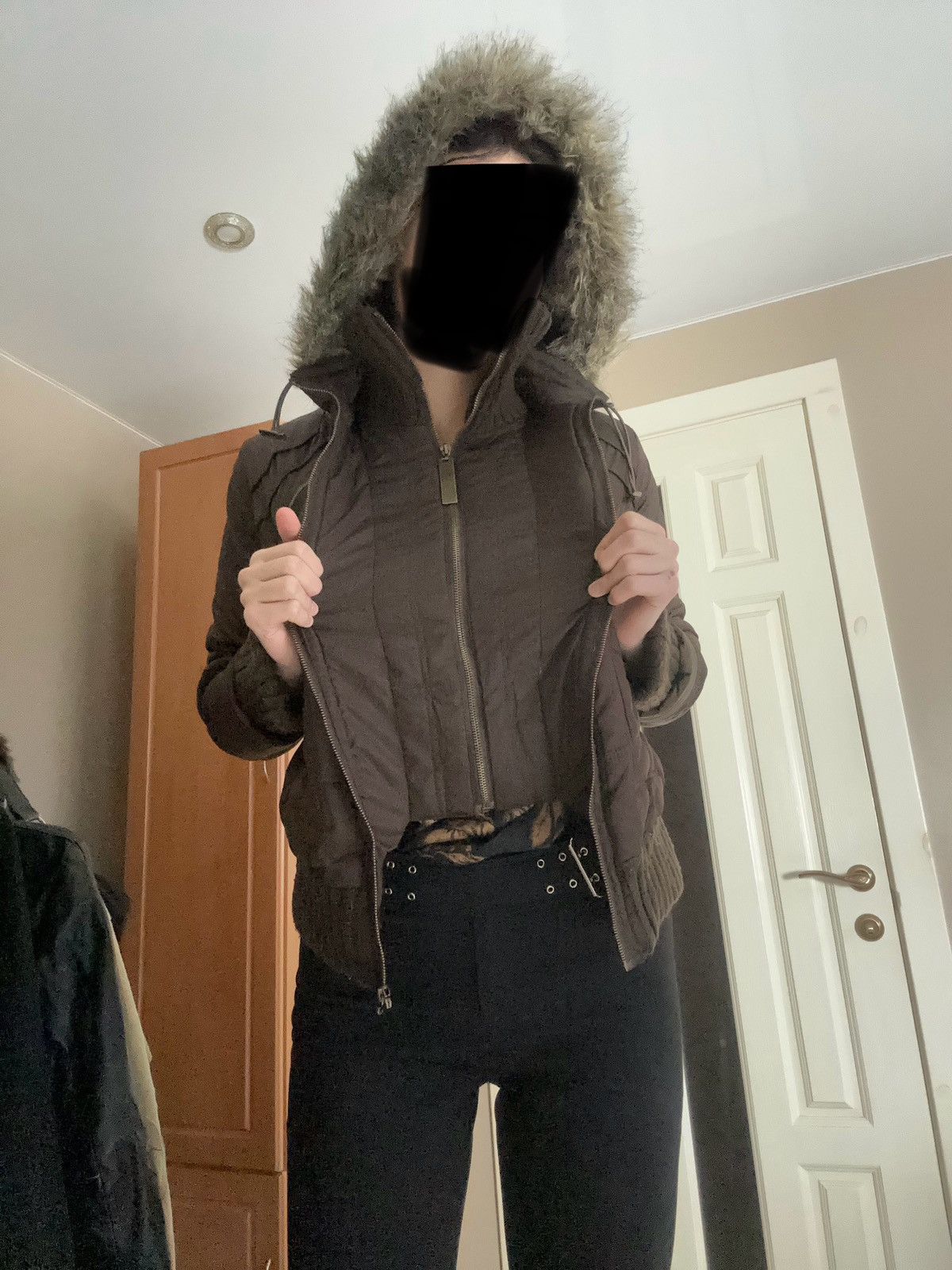 20471120 × Avant Garde × If Six Was Nine AVANT GARDE FAUX FUR PUFFER ...