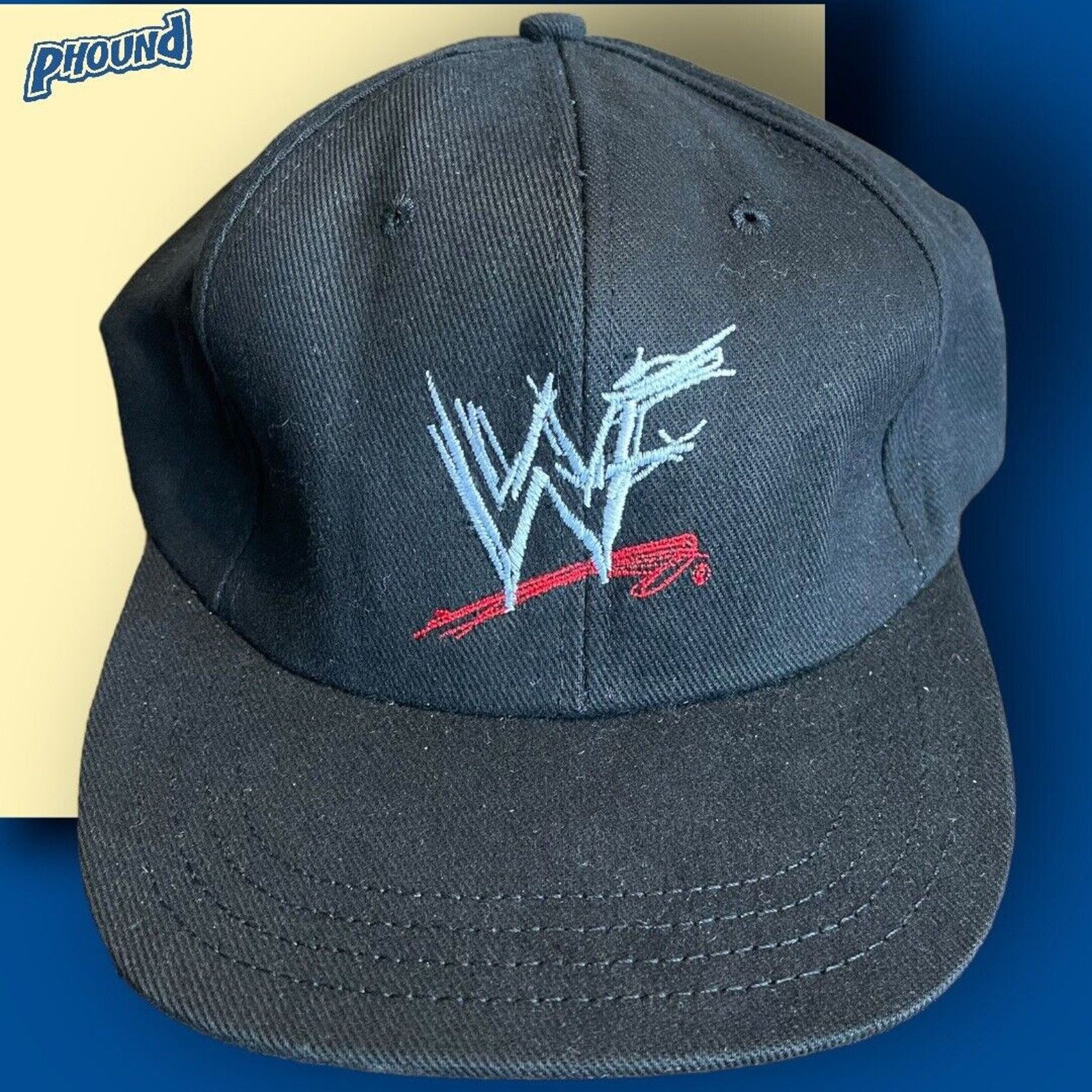 Wwf Vtg Wwf Attitude Era World Wrestling Federation 90s Hat Wwe | Grailed