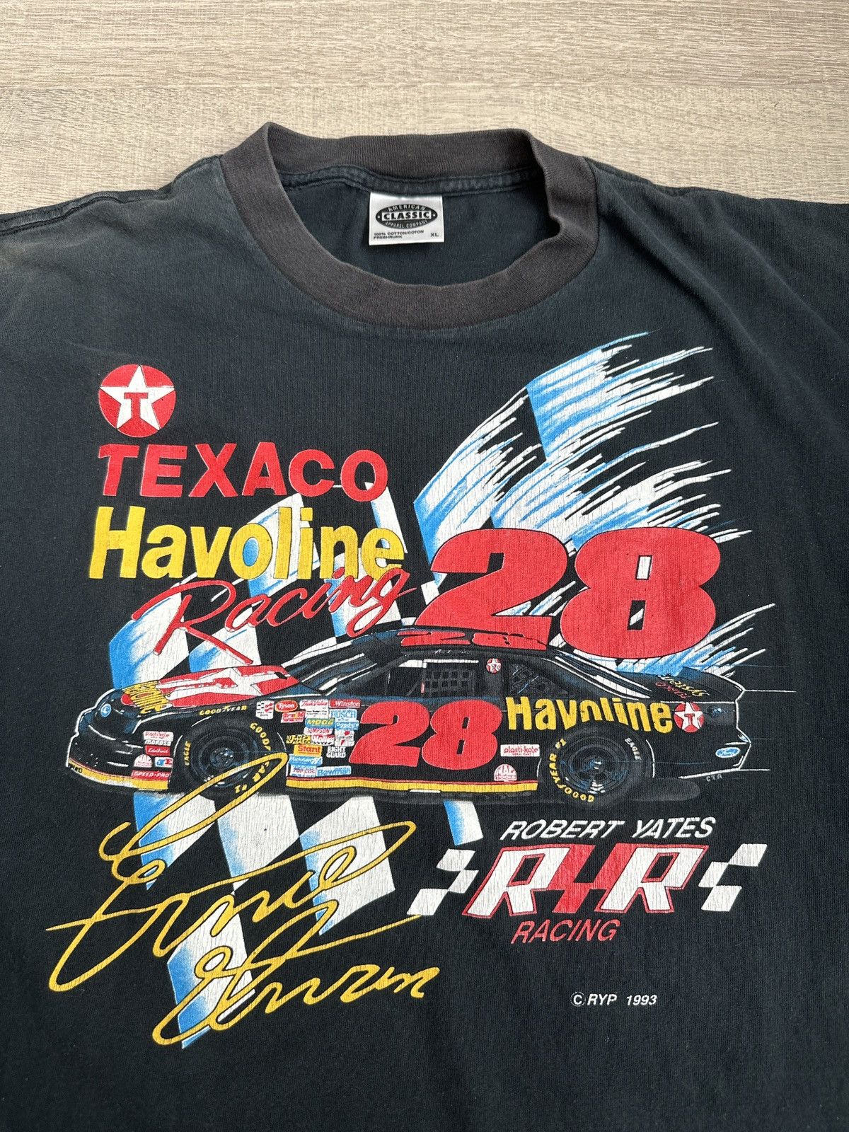 Vintage vintage 90s 1993 Texaco Racing Robert Yates Nascar Shirt | Grailed