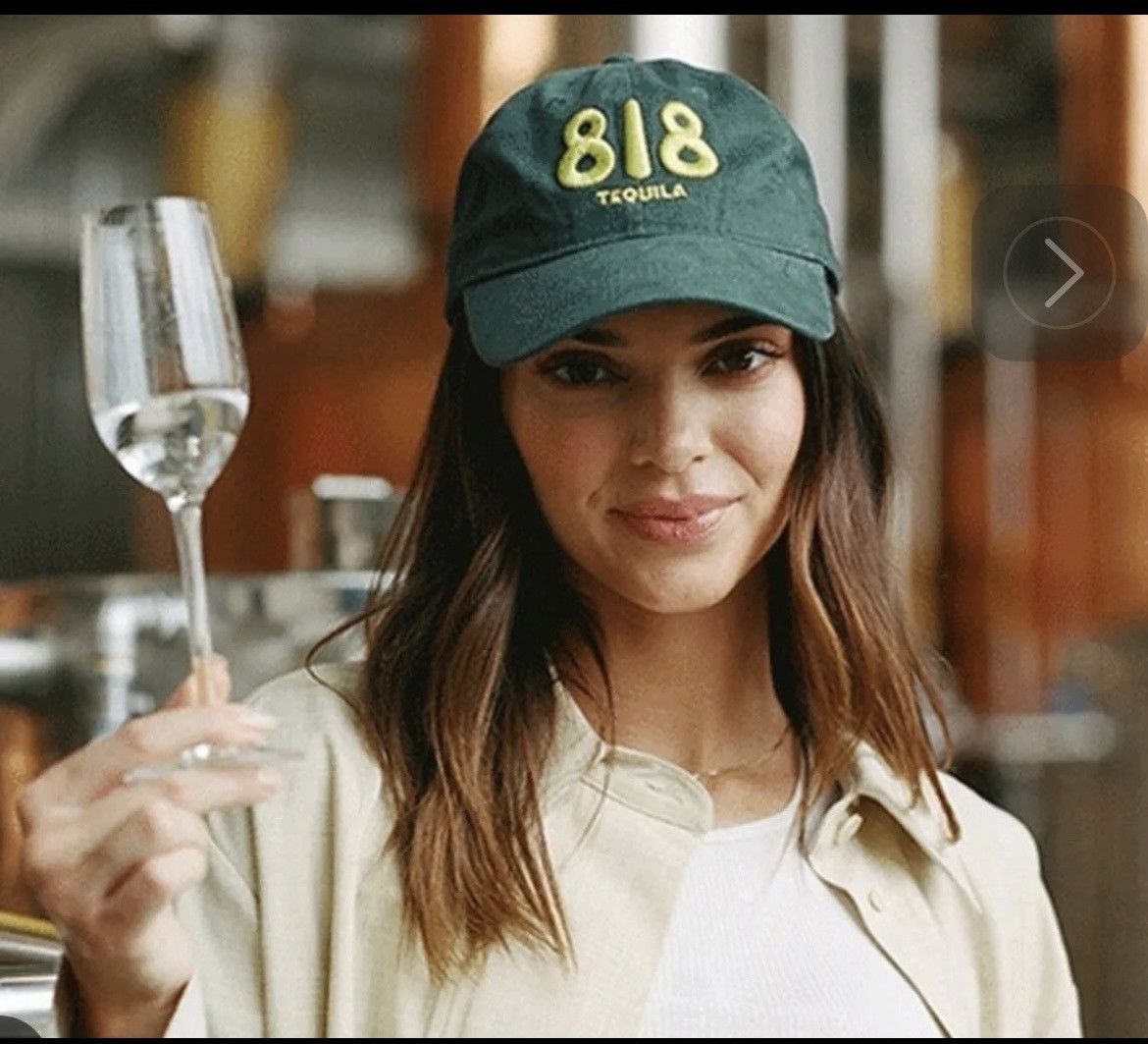 Vintage BRAND NEW dark green 818 Tequila Kendall Jenner Merch Hat | Grailed