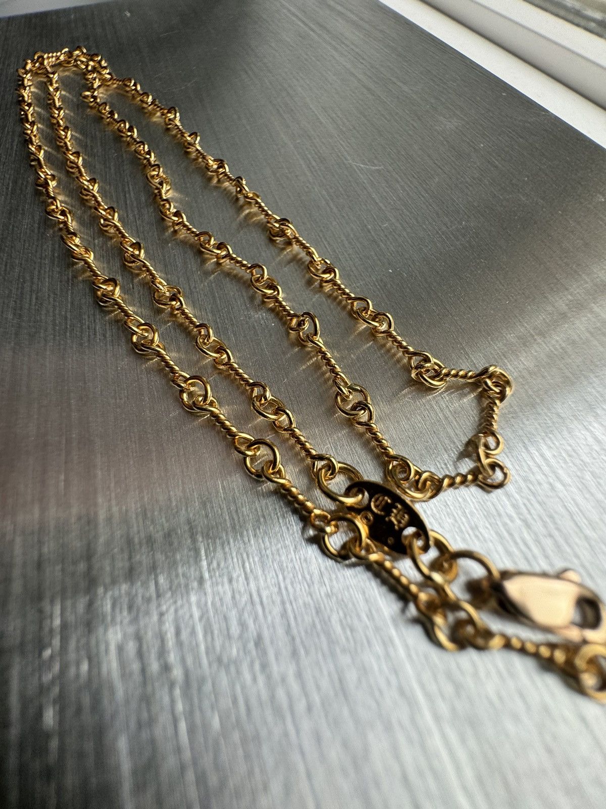 Chrome Hearts 22K Twist Chain Necklace | Grailed