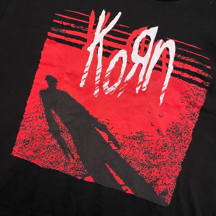 Rock Band Korn Shadow Man Nu Metal Band Poster Tee XL | Grailed