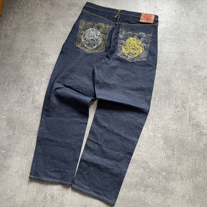 Red Monkey Company RMC Japanese Denim Jeans Baggy Fit | Grailed