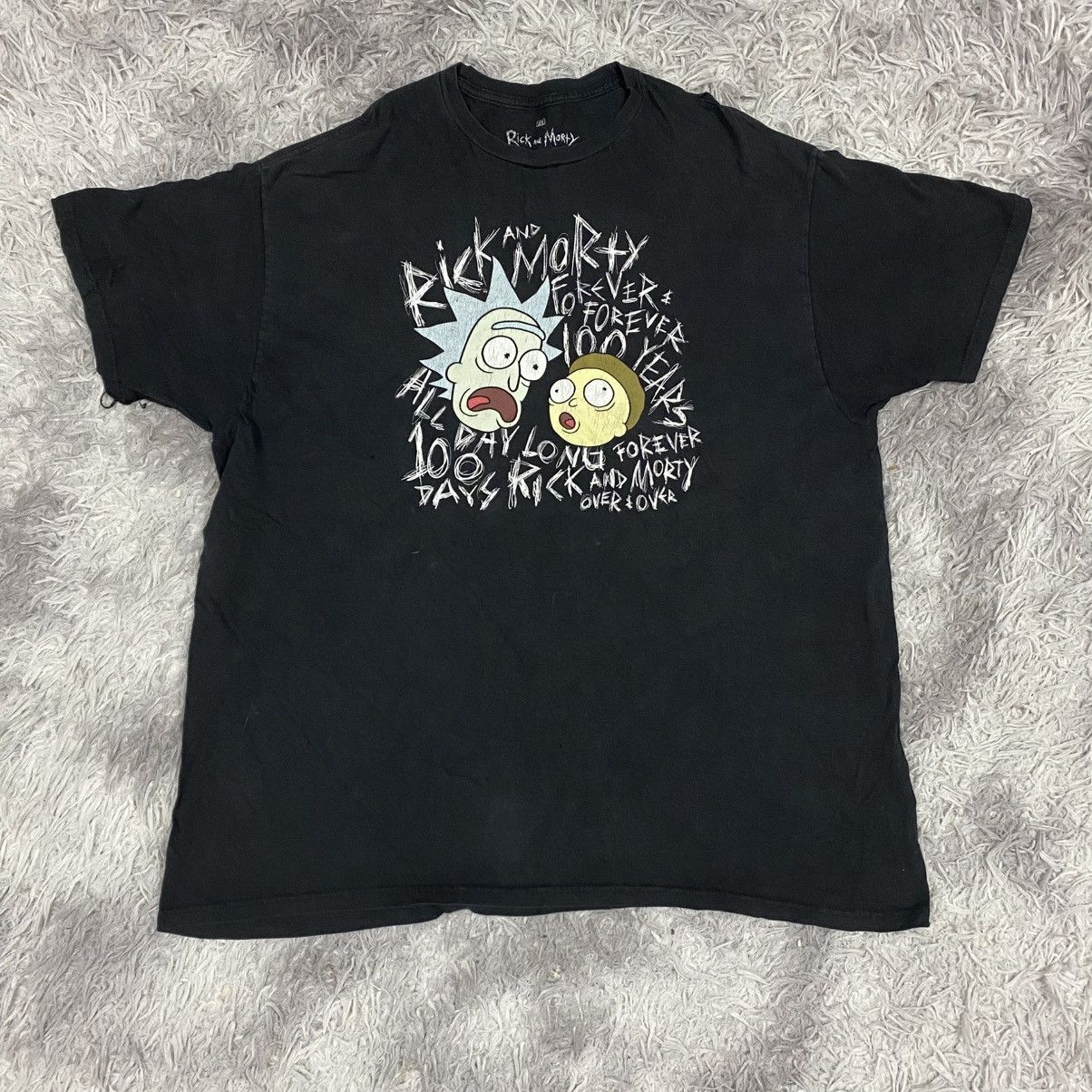 Cartoon Network × Vintage Distressed rick and morty | Grailed