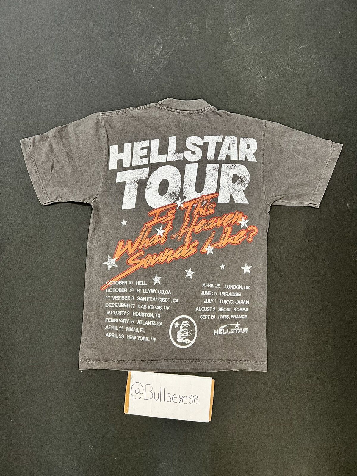 HELLSTAR Hellstar Studios Biker Tour T-Shirt | Grailed