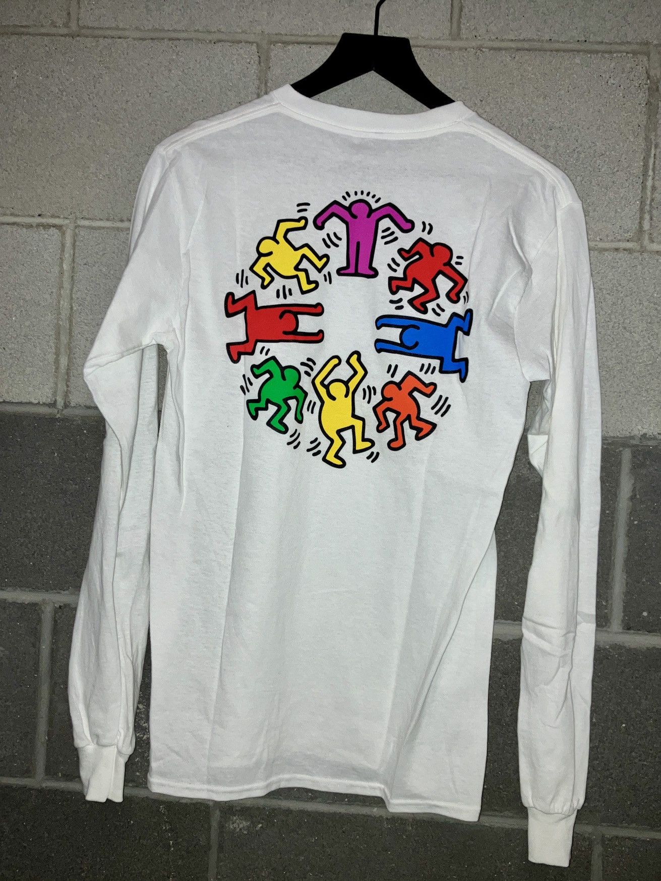 Vintage Keith Haring Long Sleeve Graphic Tee | Grailed