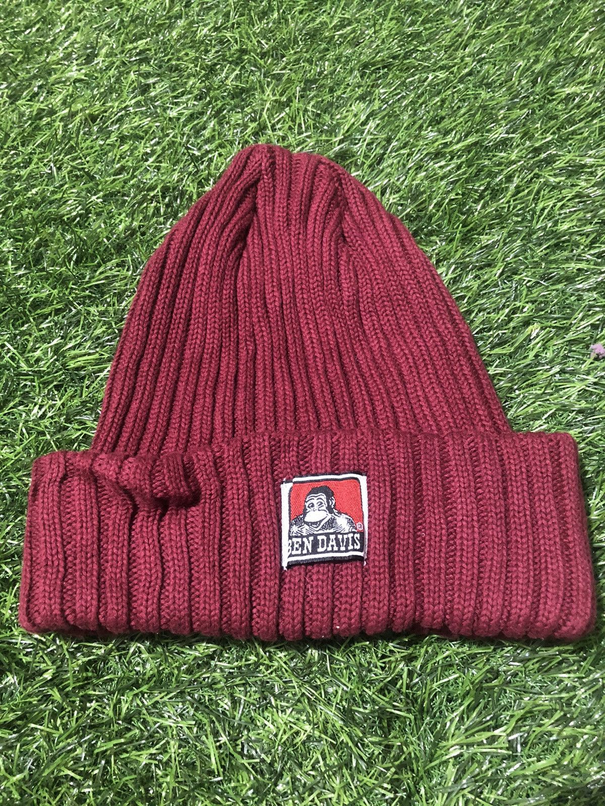 Ben Davis × Vintage VTG x BEN DAVIS BEANIE RED | Grailed