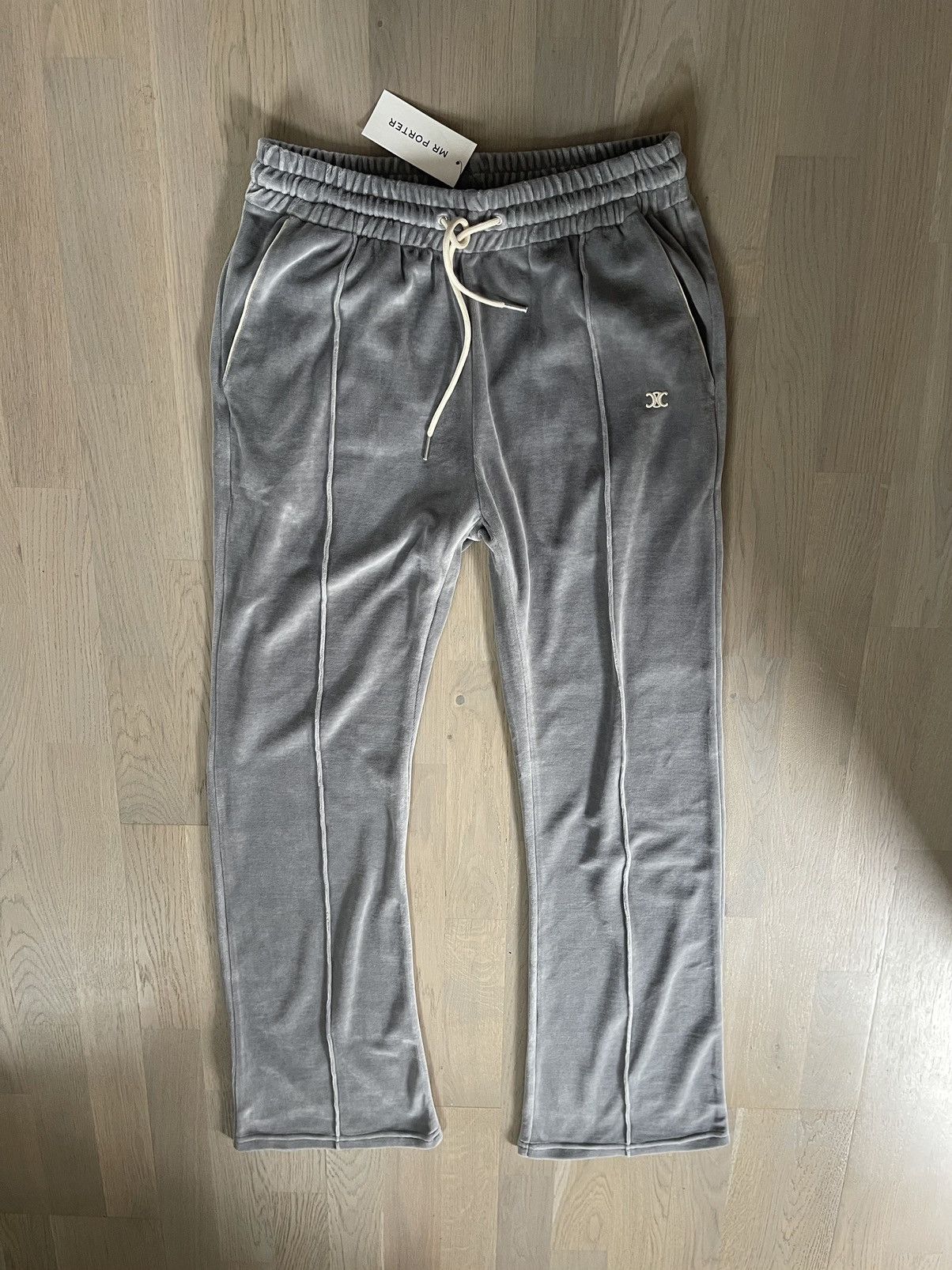 Celine CELINE joggers real sizes shown in photos by tape measure | Grailed