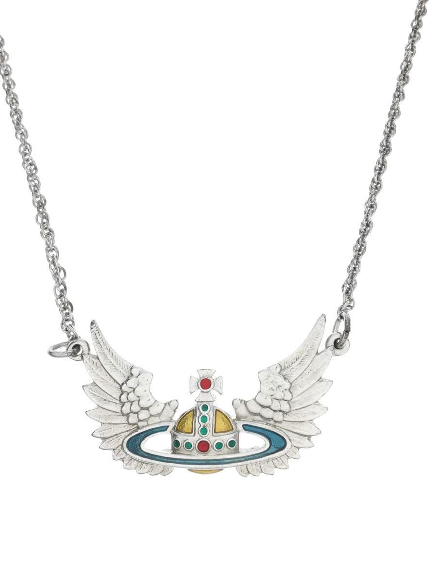 Vivienne Westwood 🐎 Winged Orb Necklace | Grailed