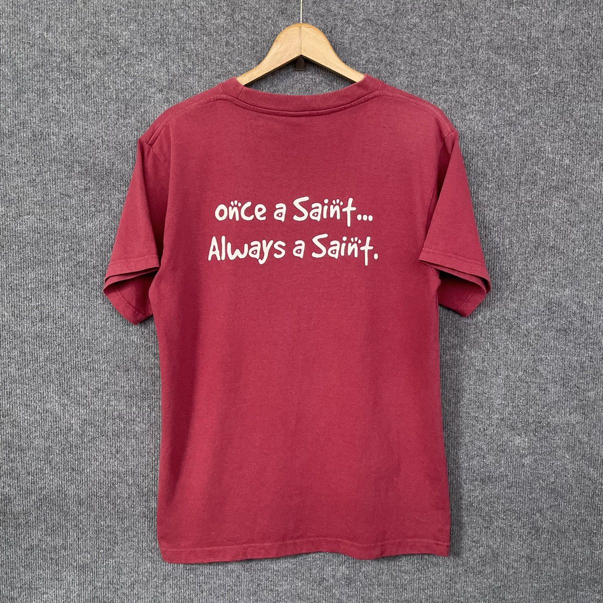 Vintage Vintage 90s Once A Saint Always A Saint Humor T Shirt | Grailed