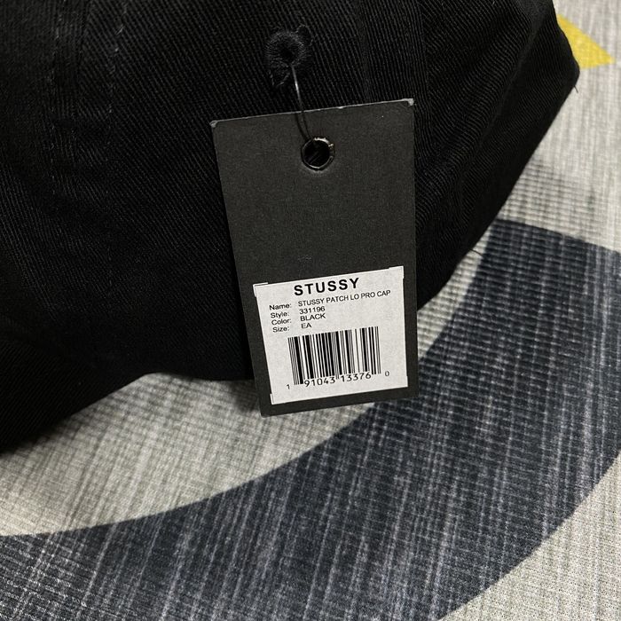 Stussy Stussy Patch Lo Pro cap Hat - Black | Grailed