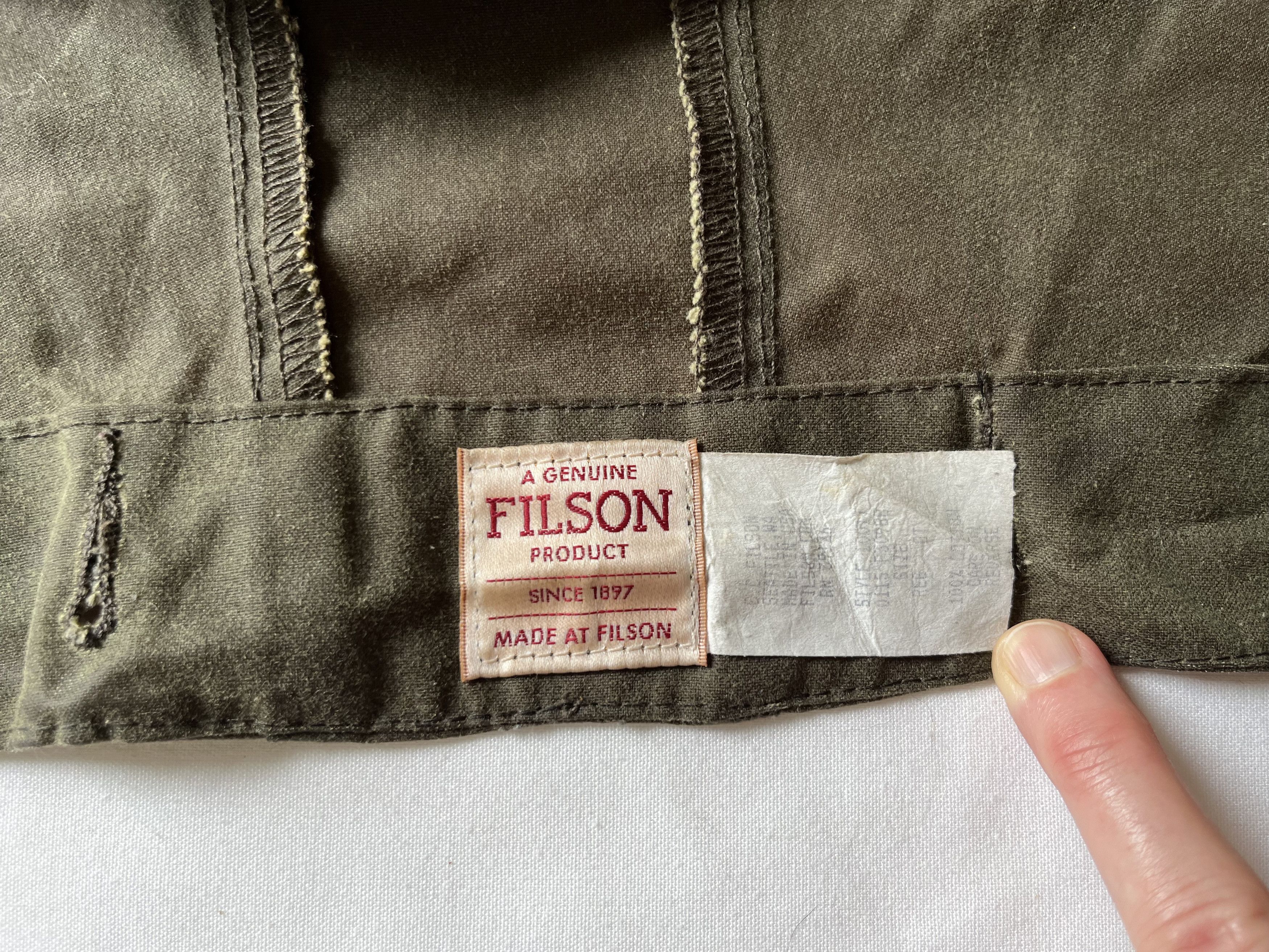 Filson Filson hood shelter cloth, one size | Grailed