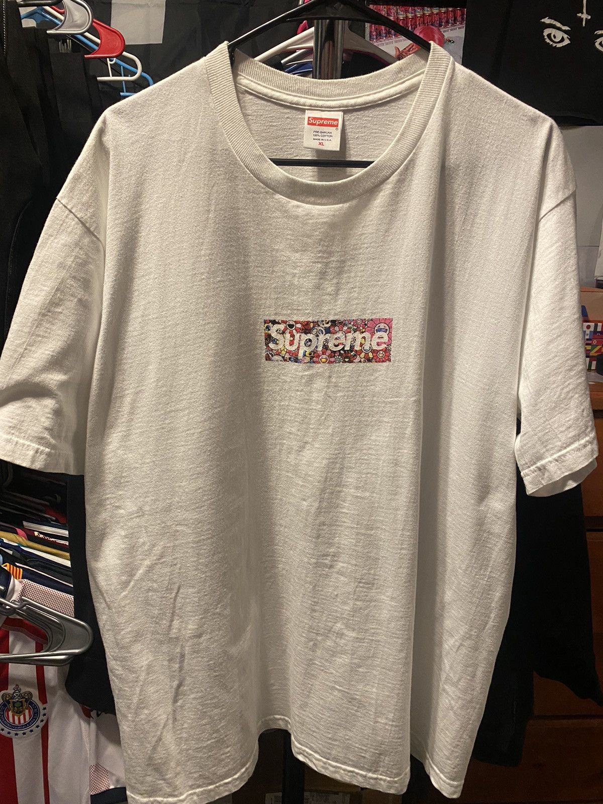 Supreme × Takashi Murakami Supreme x Takashi Murakami Box Logo tee ...