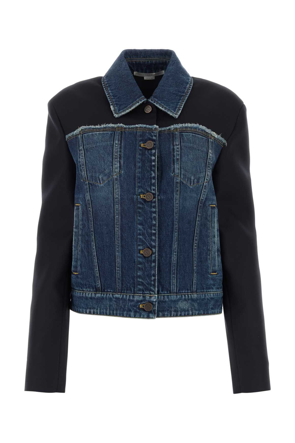 Stella McCartney Two-Tone Denim And Twill Jacket | Grailed