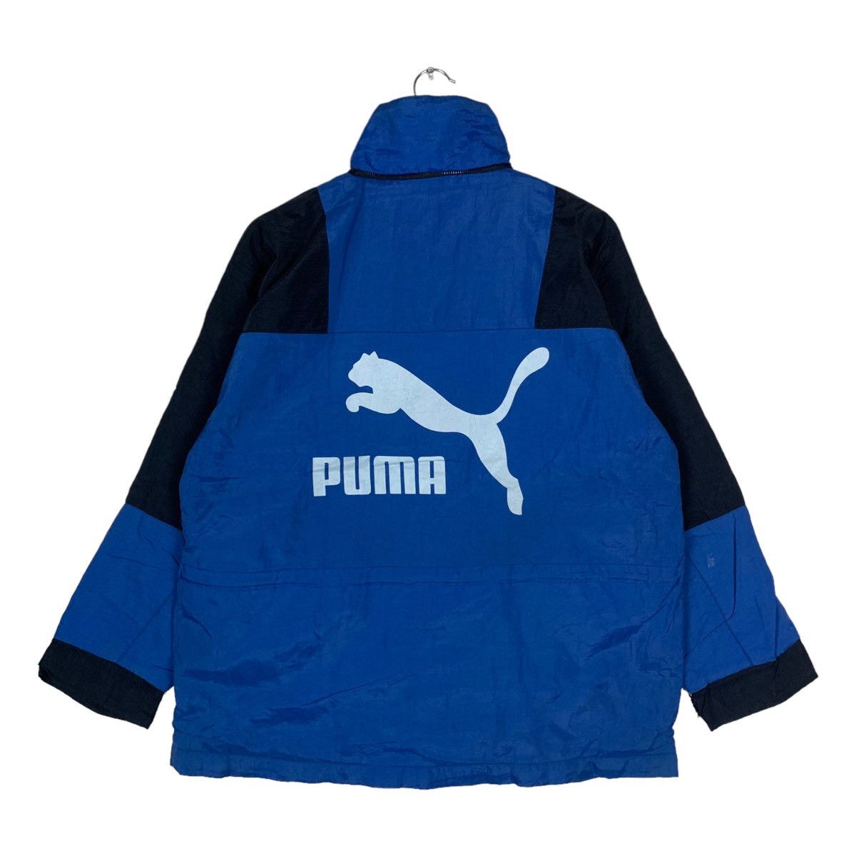 Puma Vintage Puma Two Tone Snap Button Jacket | Grailed