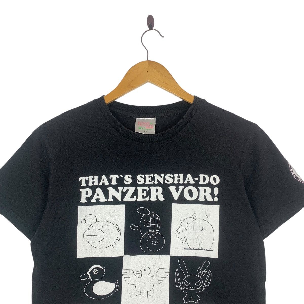 Vintage ANIME GIRL UND PANZER Thats Sensha Do Anime Tee Shirt Top | Grailed