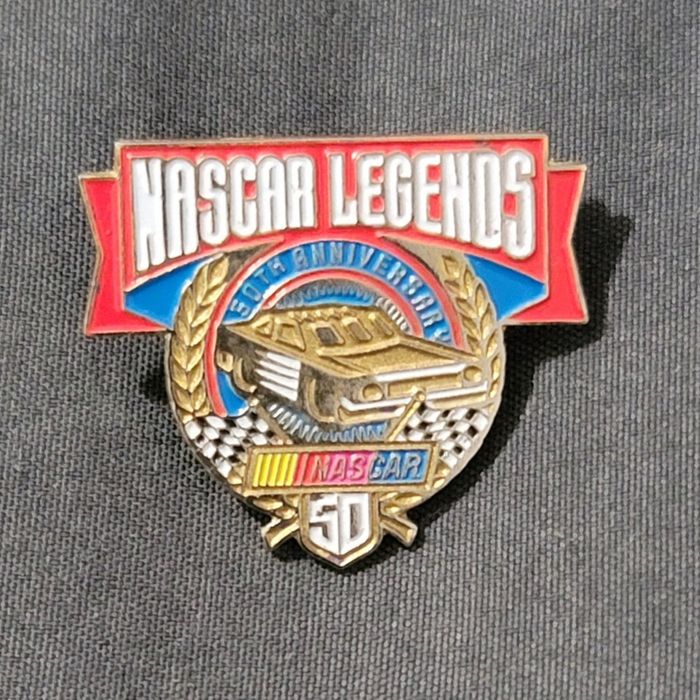NASCAR Vtg NASCAR Legends 50th Anniversary Lapel Pin Racing | Grailed