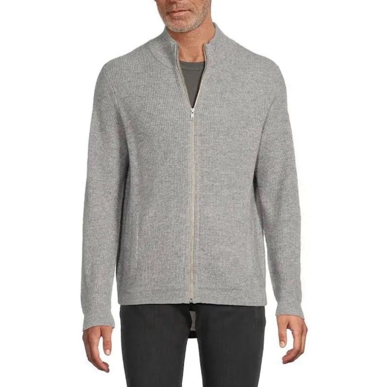 Magaschoni MAGASCHONI 100% Cashmere Zip Cardigan | Grailed