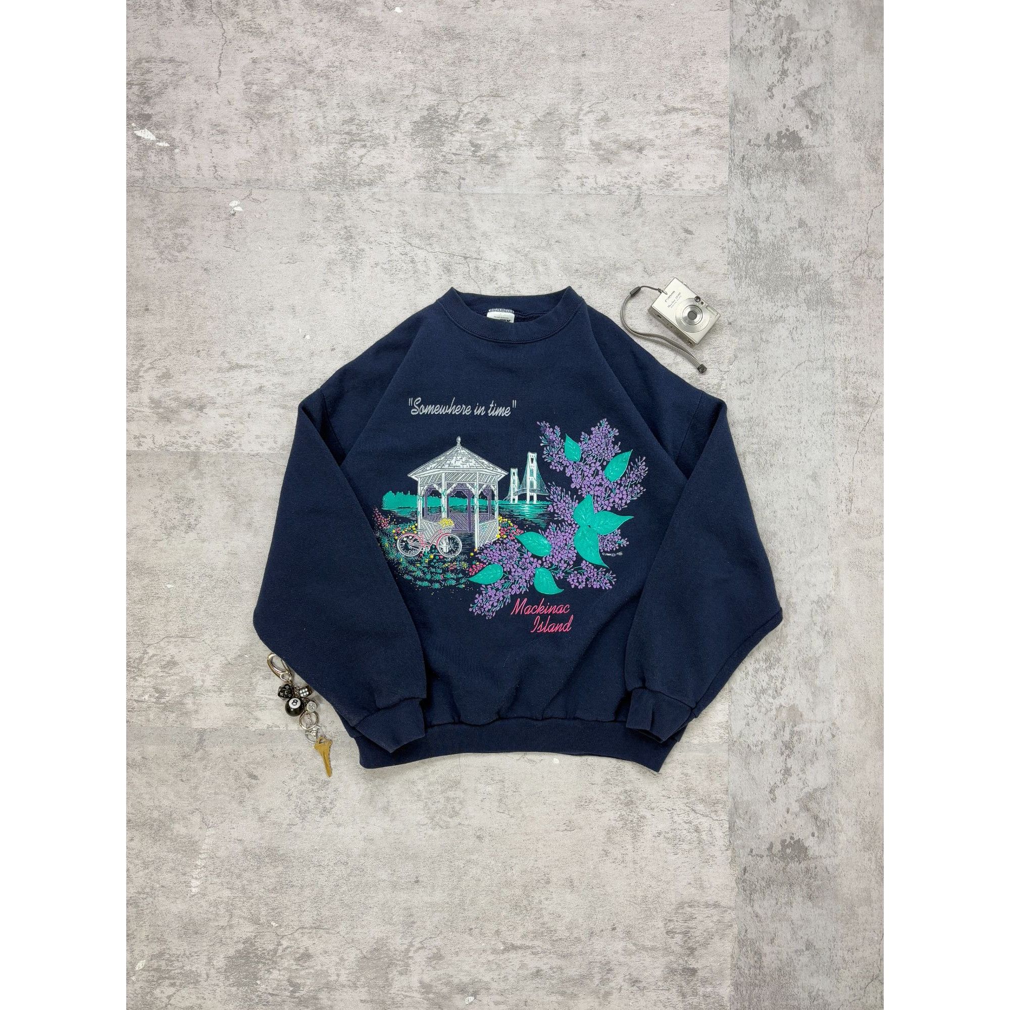 Tultex Vintage 90s Mackinac Island Crewneck | Grailed