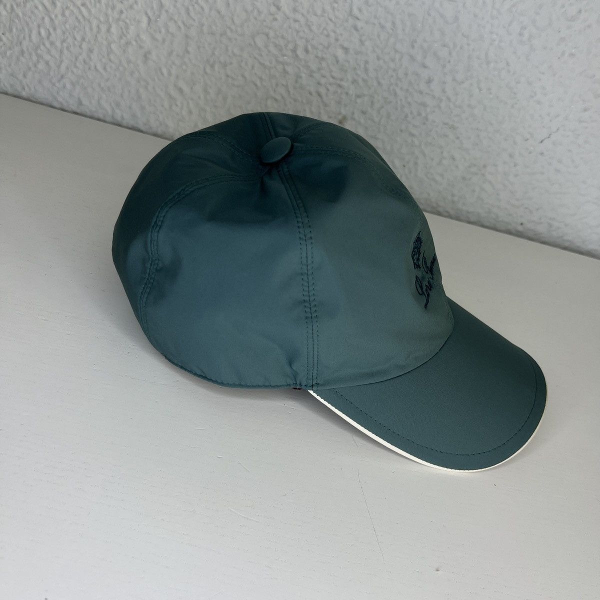 Loro Piana Loro Piana Hat Baseball Cap Storm System Navy Blue Logo ...