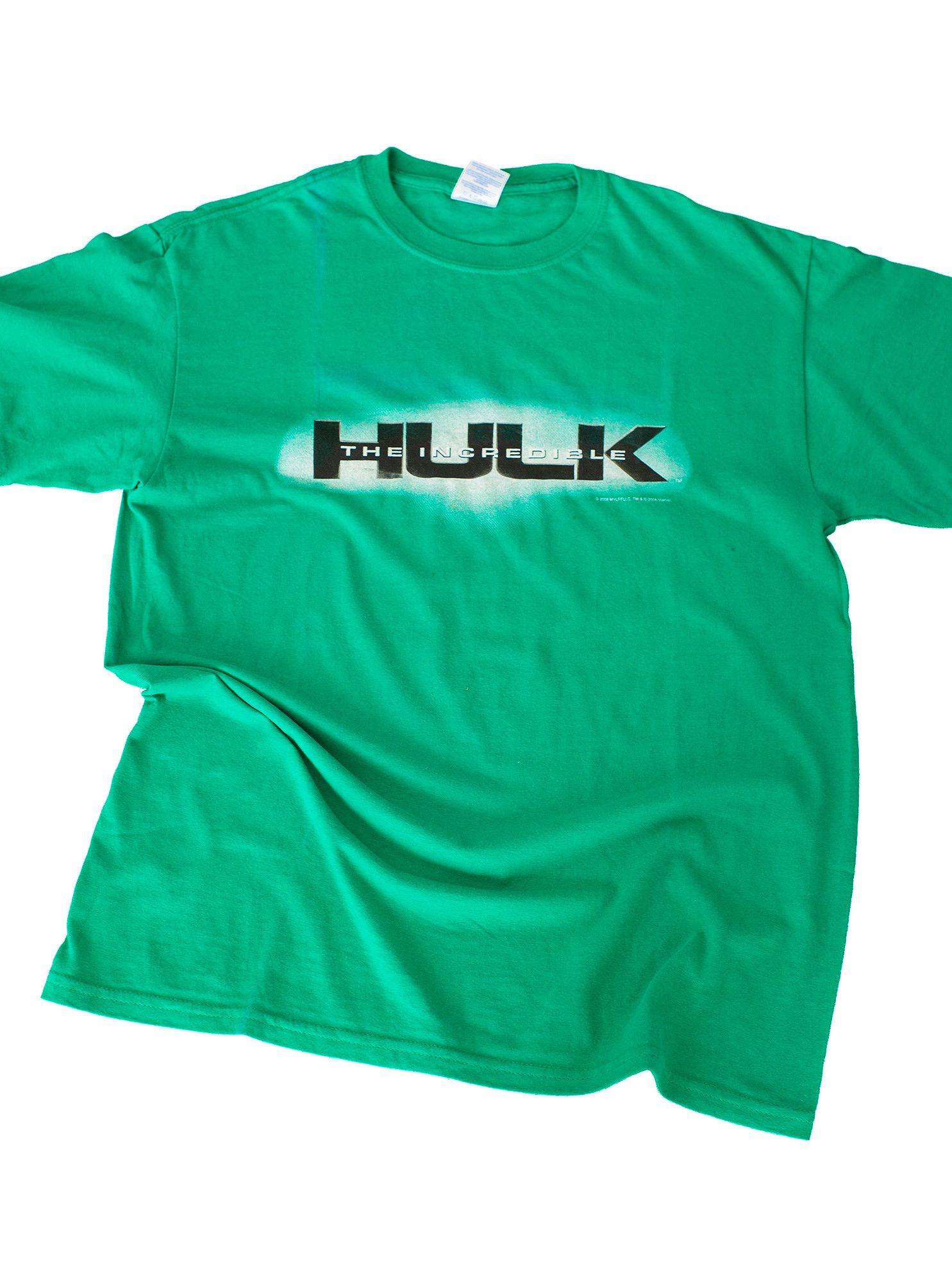 Movie × Vintage The Incredible Hulk "Unleashed" 2008 Movie Promo T ...
