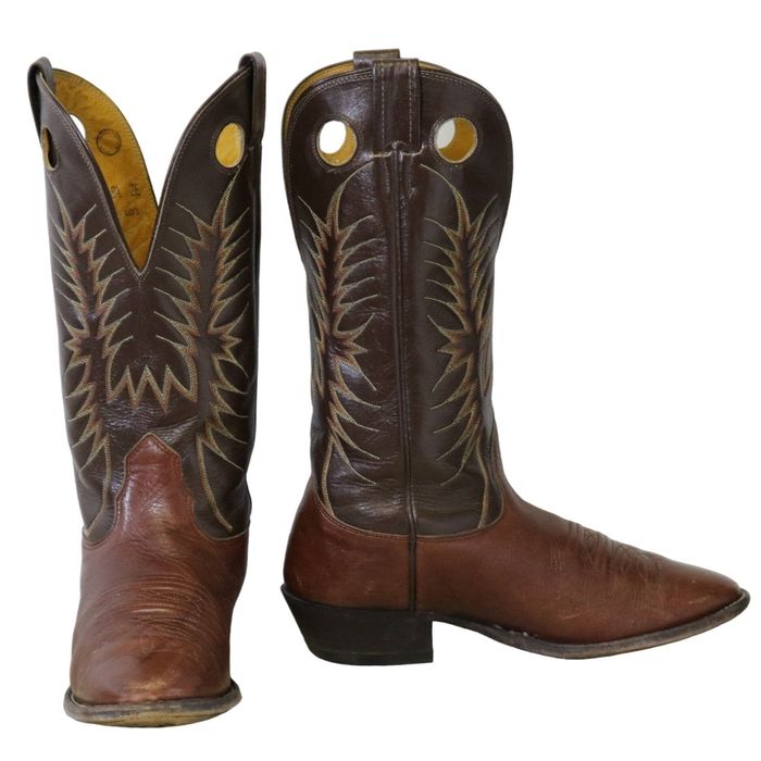 Nocona Nocona Cowboy Boots 8.5 EE Leather Western Extra Wide Width | Grailed