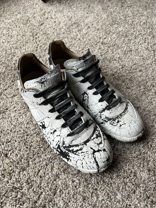 Maison Margiela Margiela Replica Painted GATs | Grailed