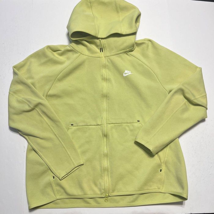 Nike Nike Hoodie Yellow Sportswear Tech Fleece Windrunner Jacket | Grailed
