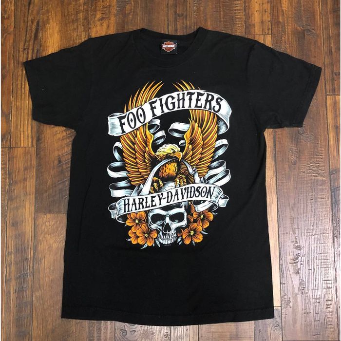 Harley Davidson Rare Foo Fighters Lexington KY Harley Davidson Shirt M ...