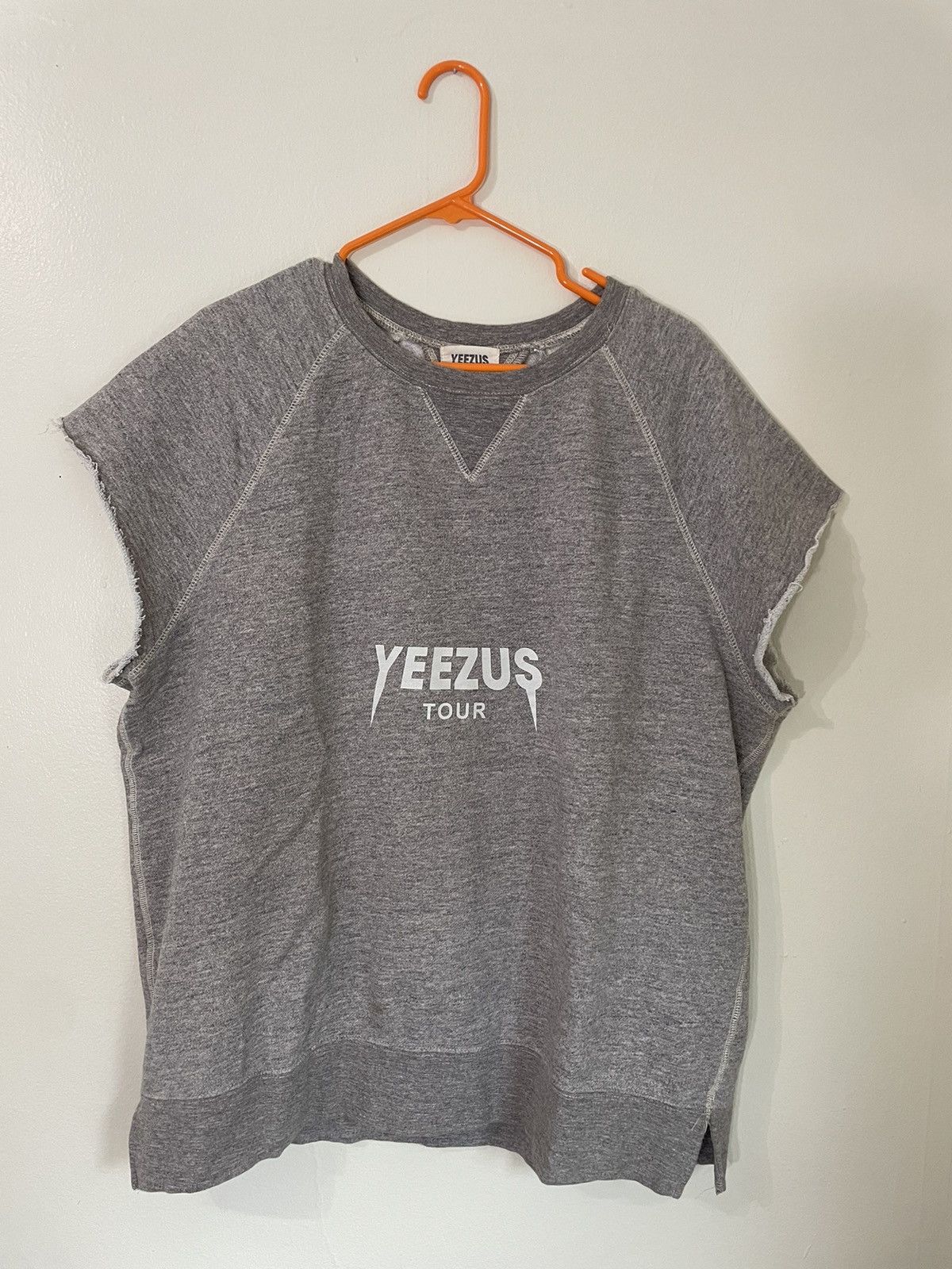 Kanye West YEEZUS TOUR SLEEVLESS TEE | Grailed