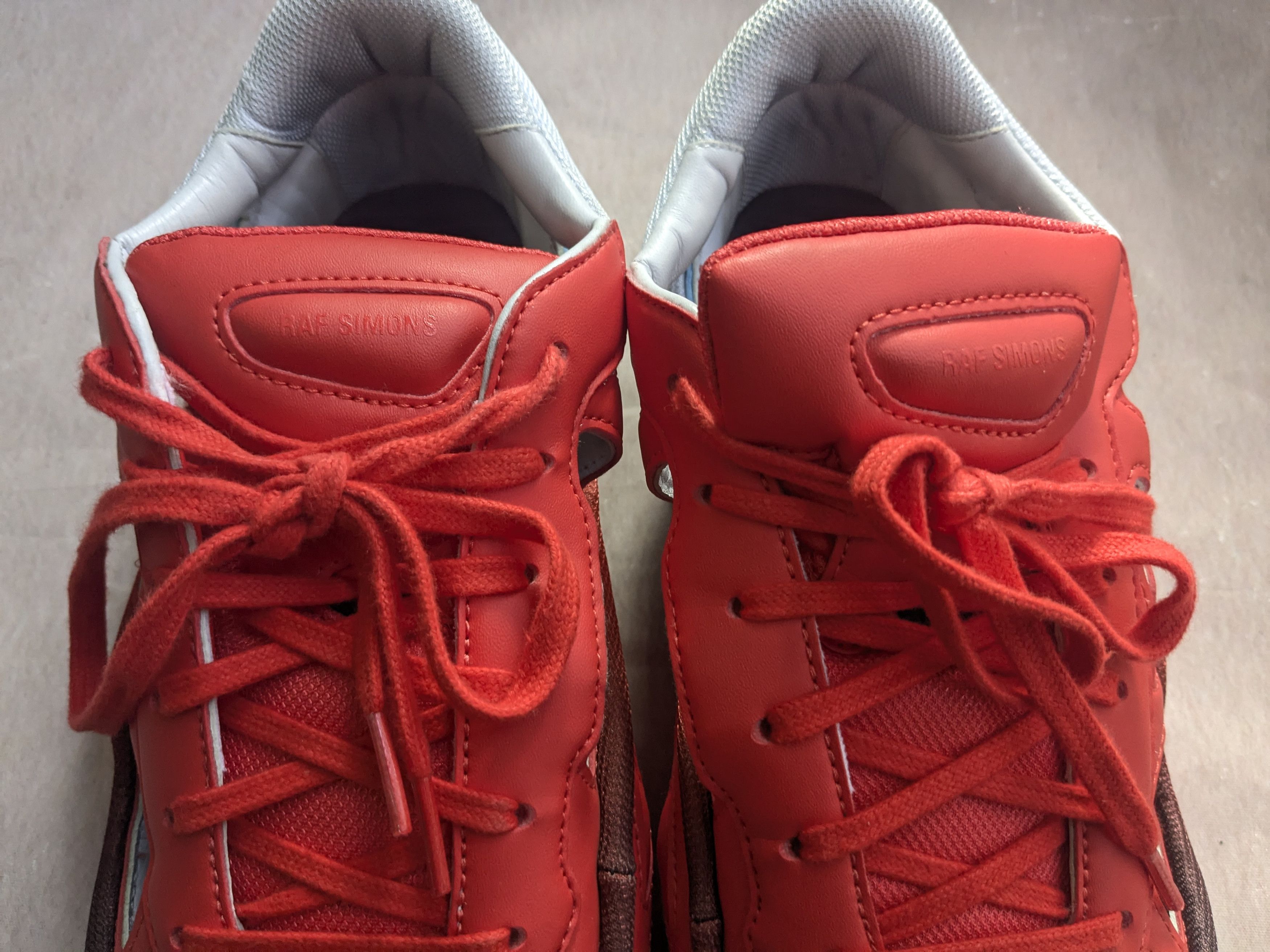 Adidas × Raf Simons Adidas Raf Simons Ozweego Replicant Red 9 EE7933 ...