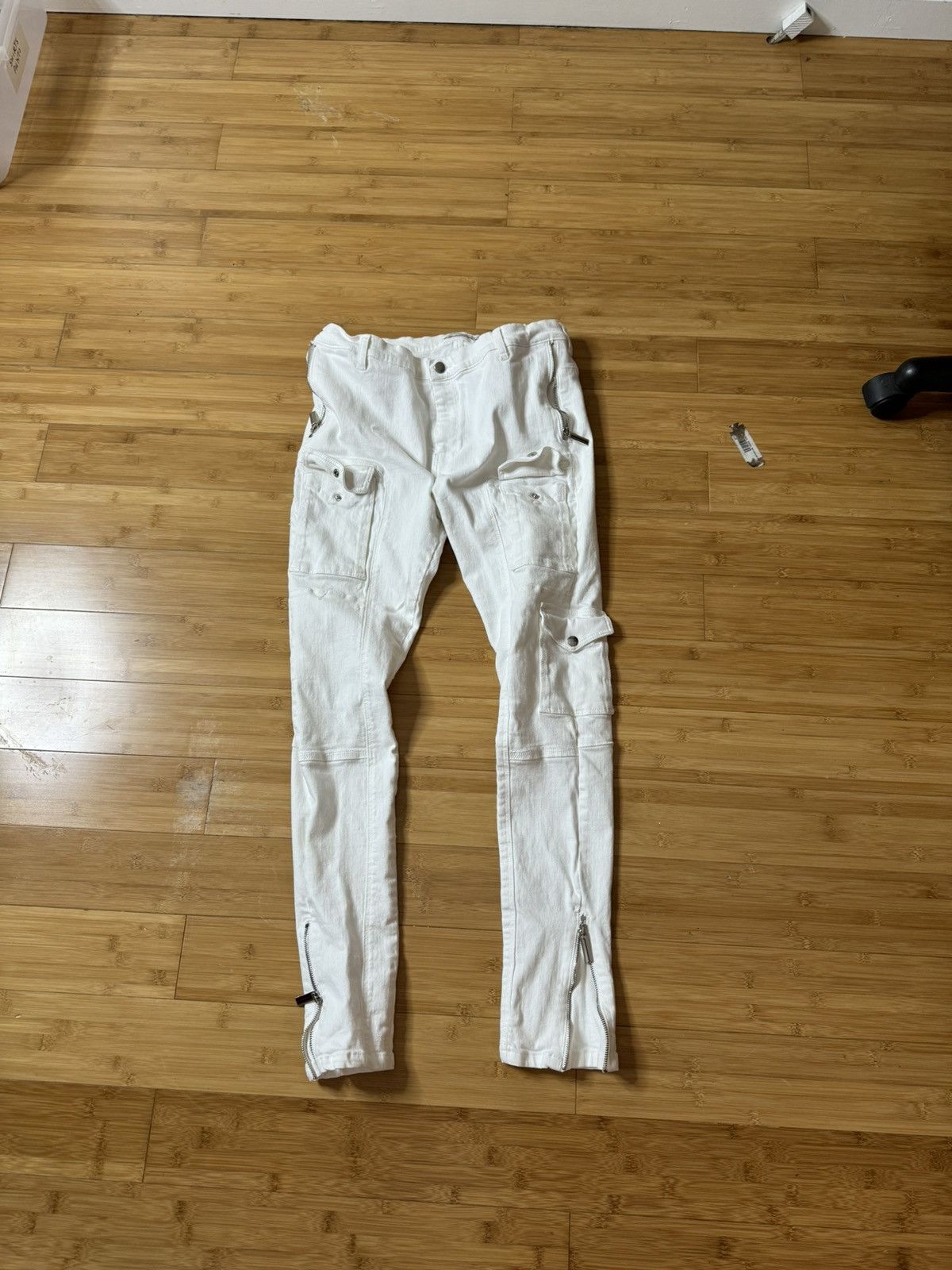 Violent Rose Violent Rose White Denim Kago Jeans | Grailed