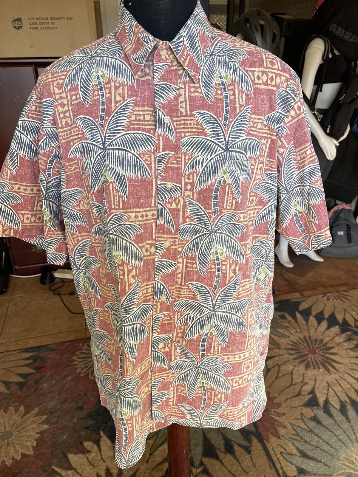 Reyn Spooner Reyn Spooner Eddy Y Hawaiian Print Men's XXL Multicolor ...