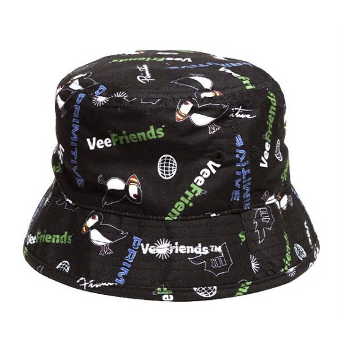 Primitive Primitive Mens X VeeFriends Productive Puffin Bucket Hat Cap ...