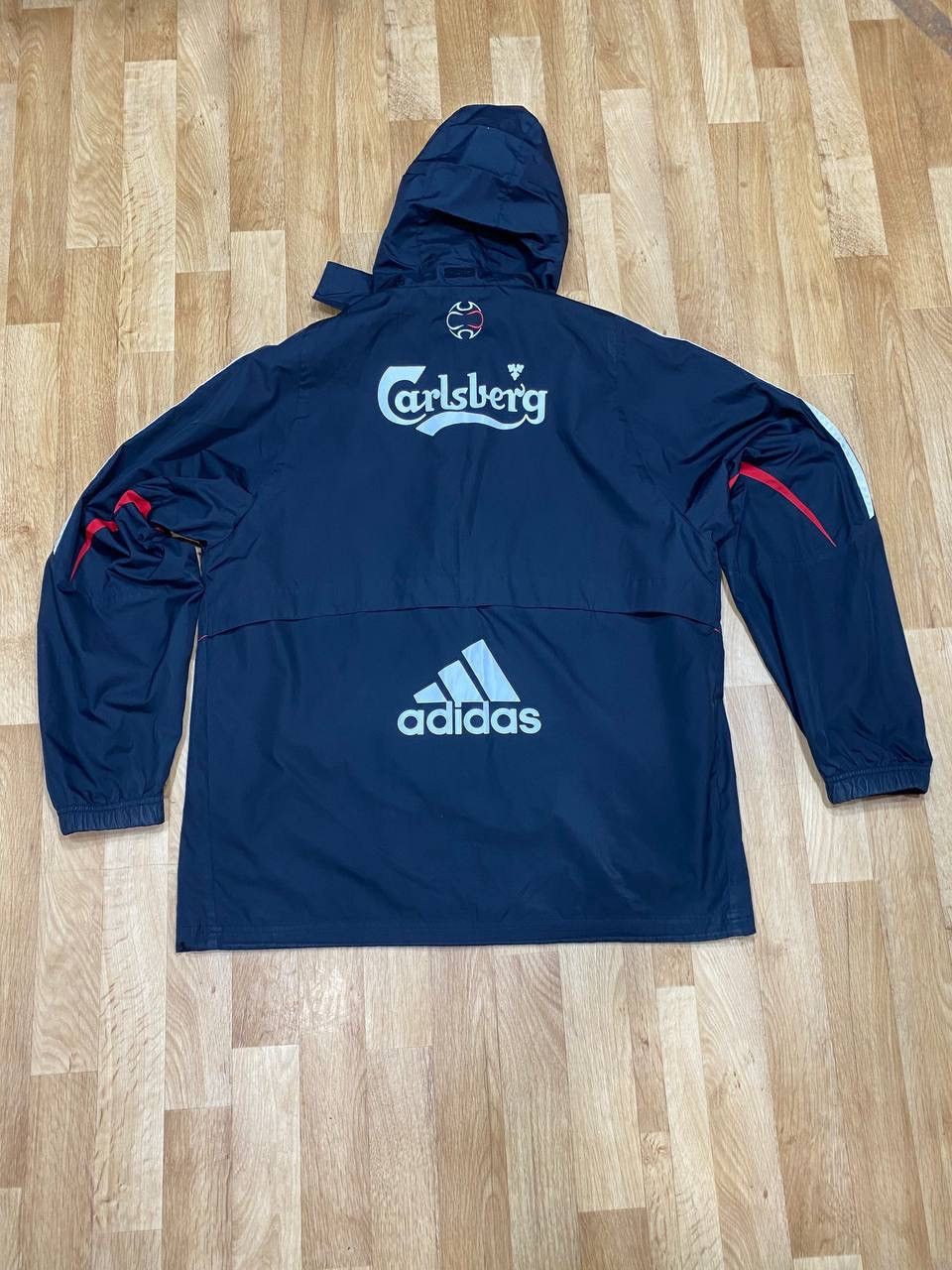 Adidas Liverpool Adidas Football Soccer Jacket Carlsberg Streetwear ...