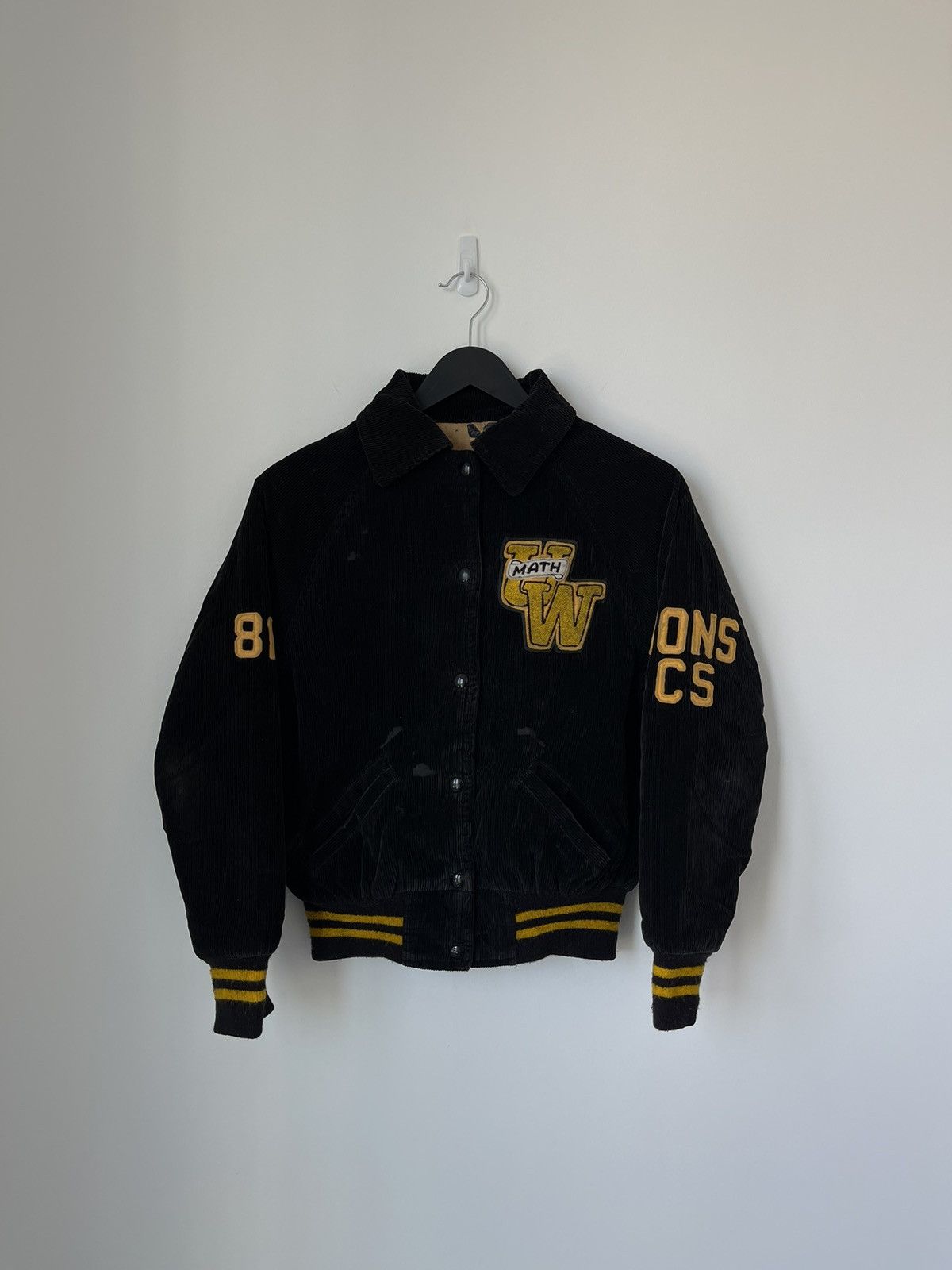 Streetwear × Varsity Jacket × Vintage FADED "UNIVERSITY OF WATERLOO ...