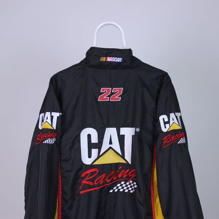 Vintage Cat racing jacket men vintage Nascar 22 men L | Grailed