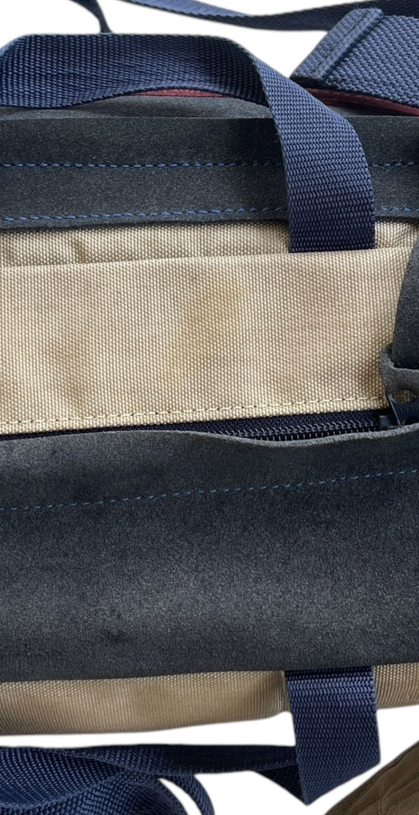 MasterPiece Masterpiece Japan Pouch Bag (Suede Leather + Canvas) | Grailed