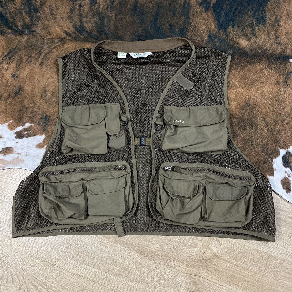 Vintage Vintage ORVIS Tactical Multipocket Techwear Vest Jacket Y2K ...