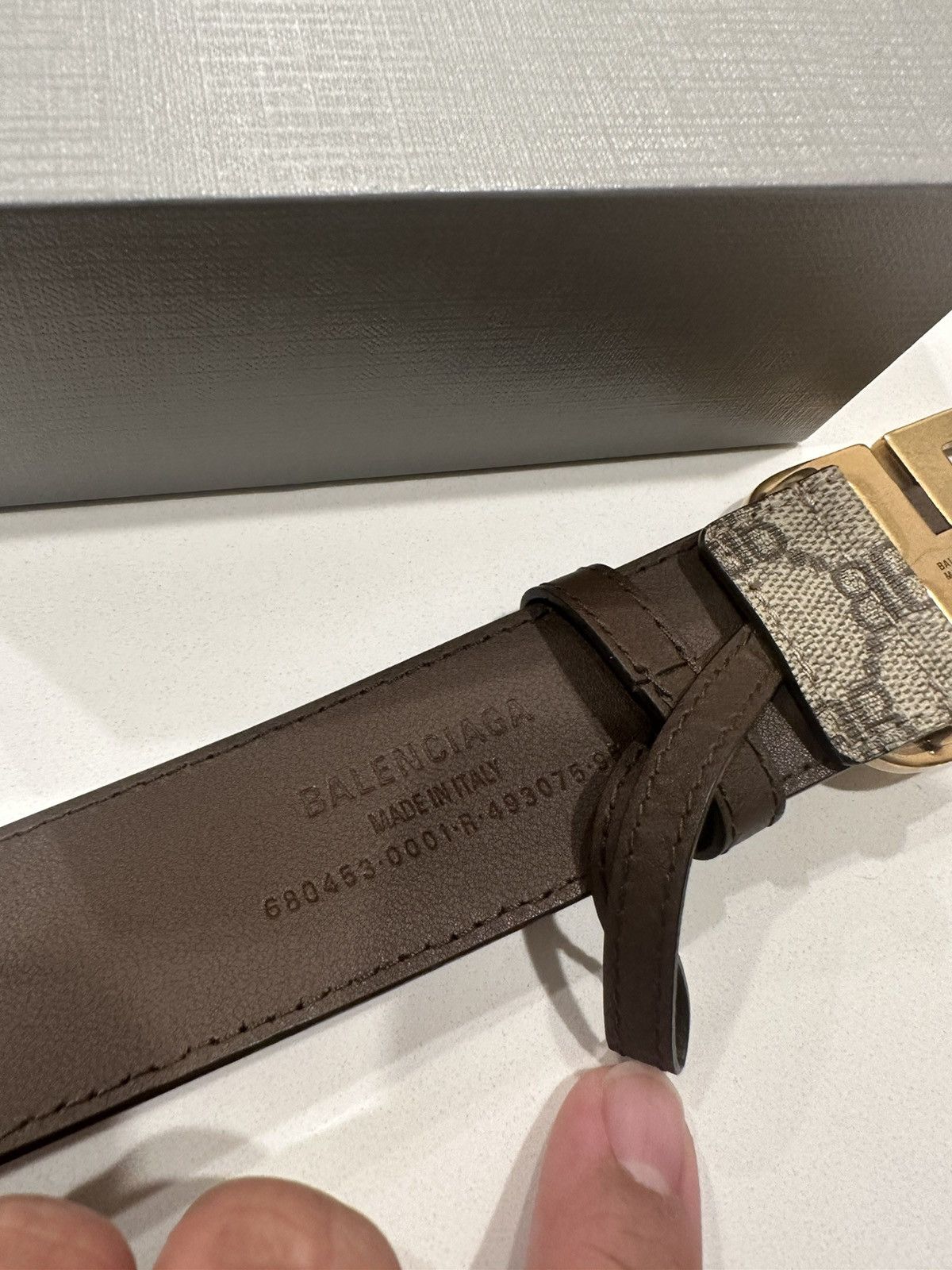 Balenciaga Balenciaga x Gucci Hacker Project Belt | Grailed
