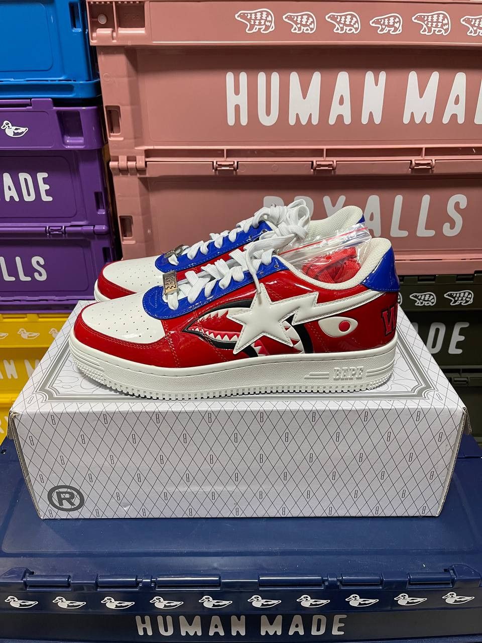 Bape SHARK BAPESTA LOW M2 | Grailed