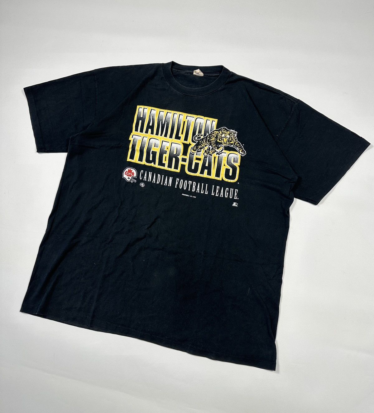 Starter × Streetwear × Vintage Vintage Hamilton Tiger-Cats CFL Logo ...