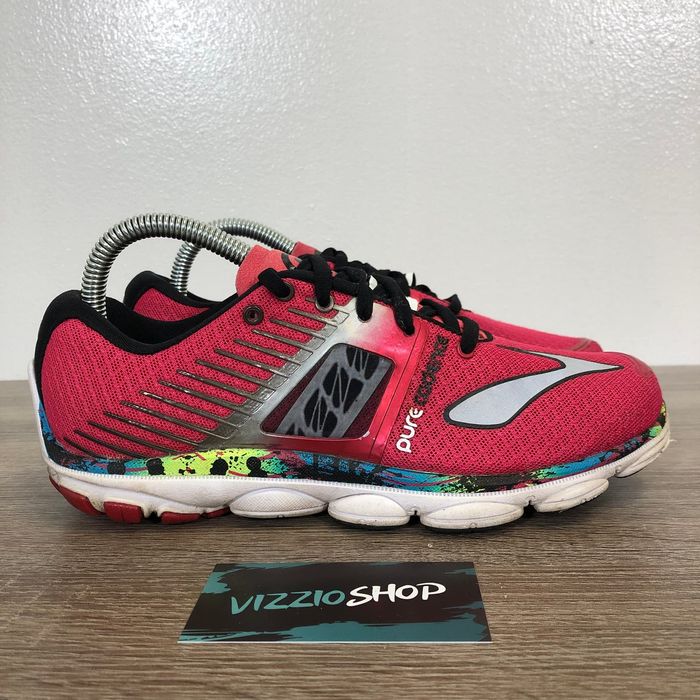 Brooks Brooks Pure Cadence 4 Red Grey Running Shoes 1201751B672 | Grailed