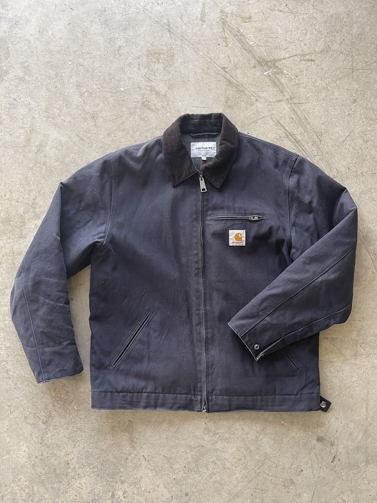 Carhartt Navy Carhartt Detroit Winter Jacket Medium | Grailed