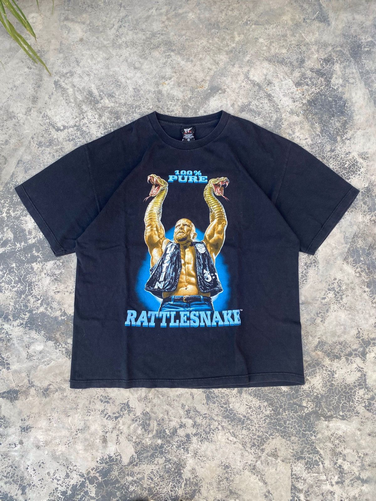 Vintage vintage 1999 stone cold steve austin "rattlesnake" | Grailed