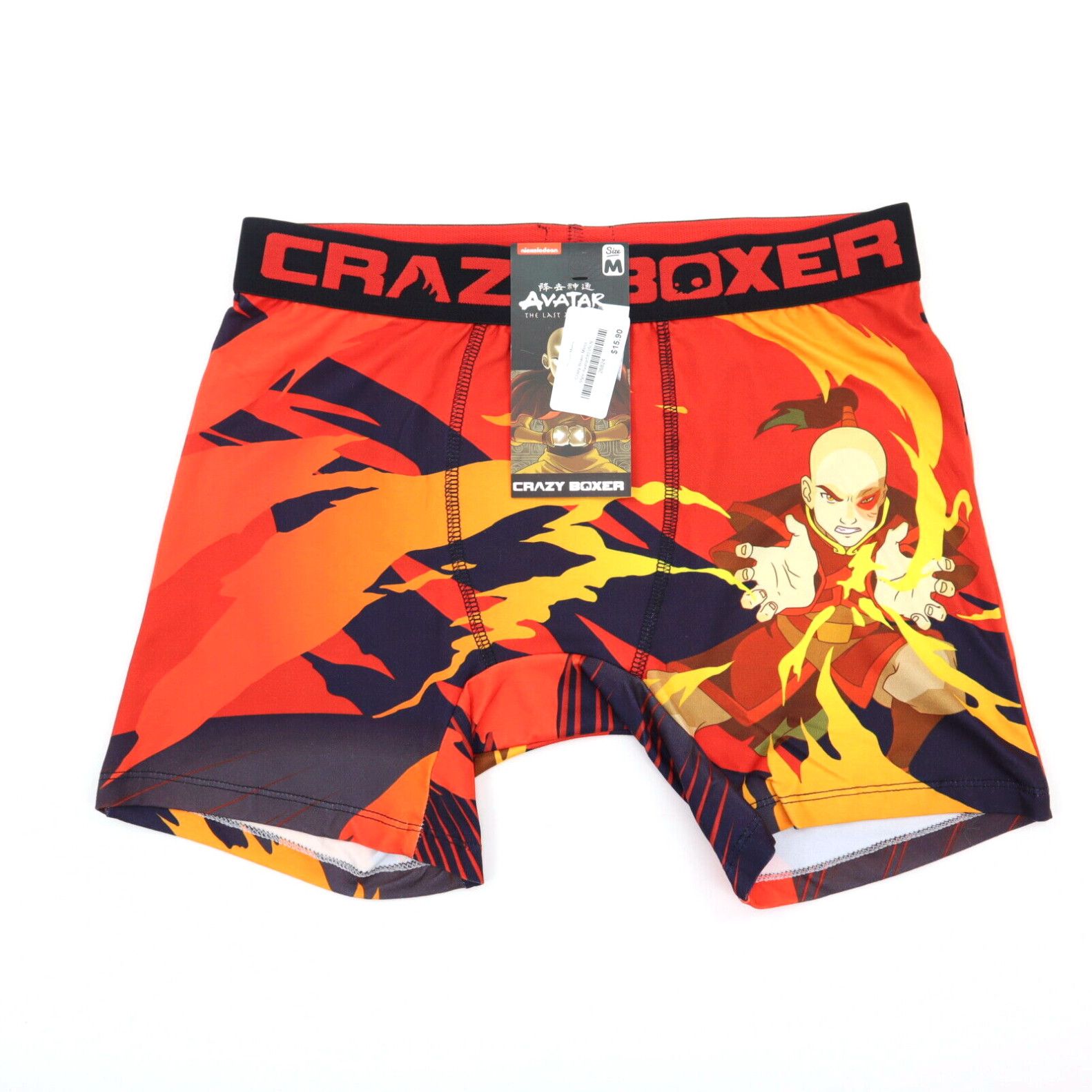 Vintage Crazy Boxer Briefs Nickelodeon Avatar the Last Airbender Men's ...