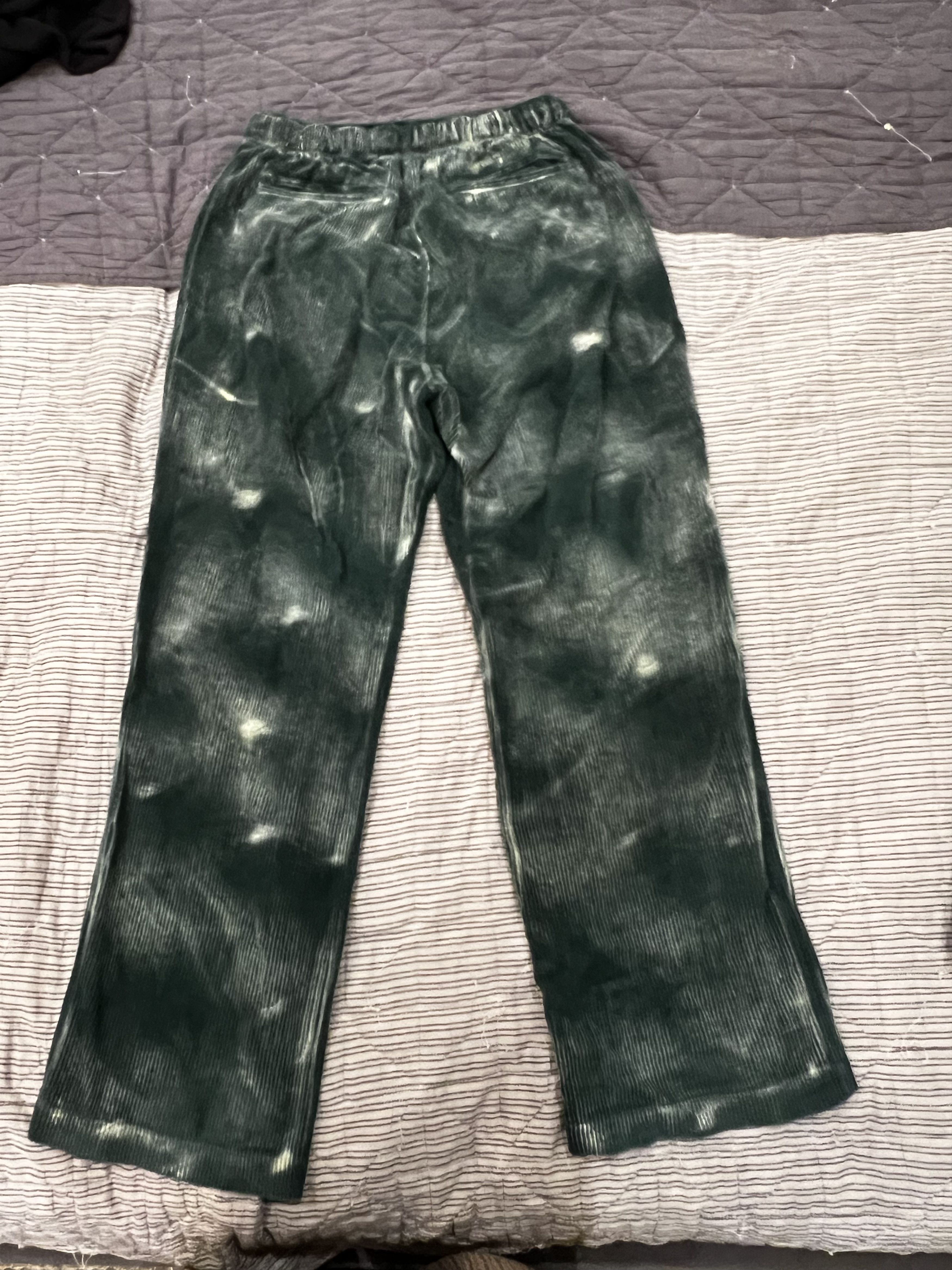 Brain Dead Bleach Green Corduroy Adjustable | Grailed