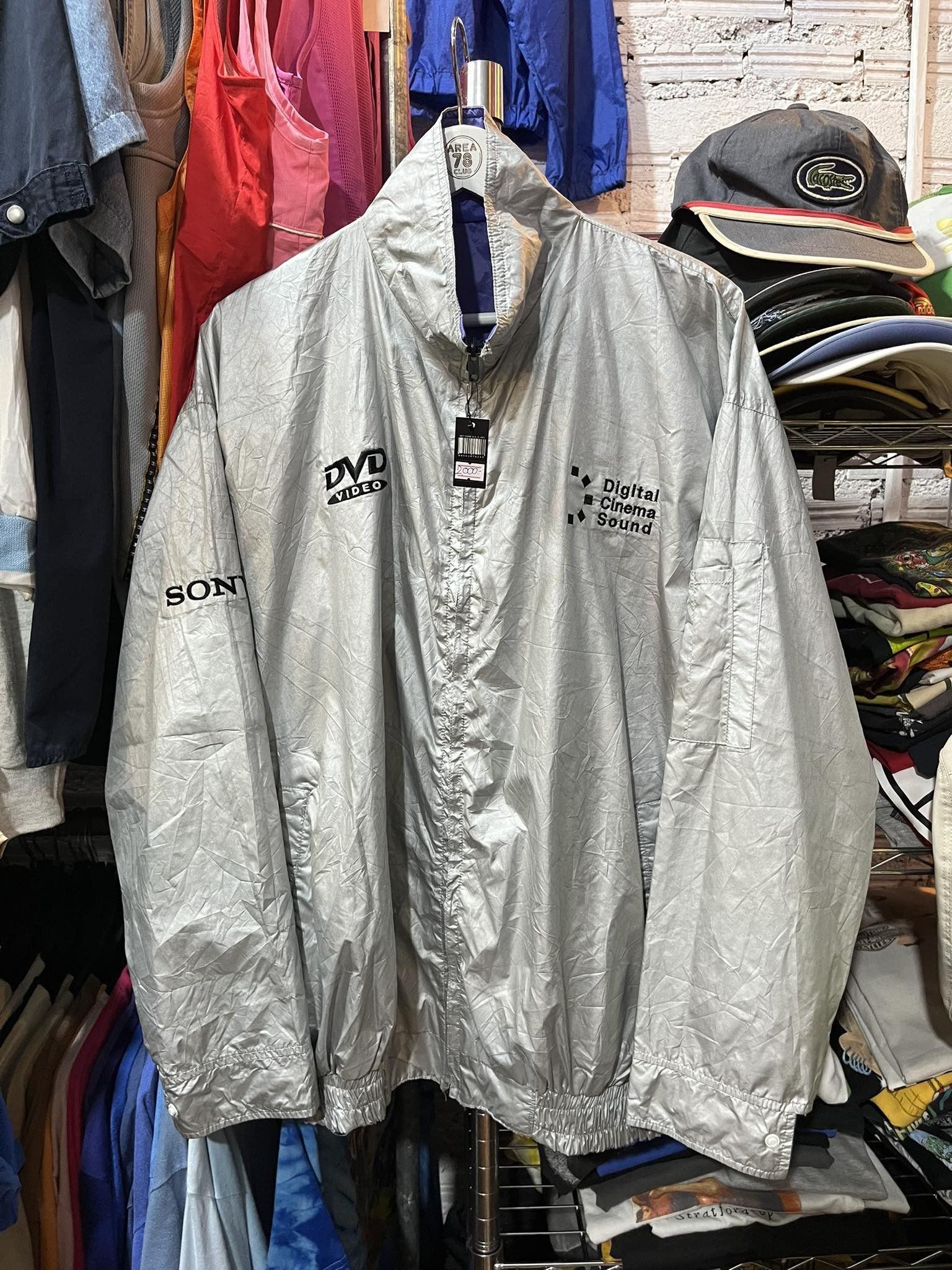 Rare × Sony × Vintage Sony DVD Digital Cinema Sound Reversible Jacket ...