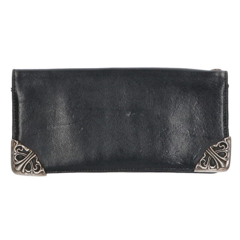 Chrome Hearts Chrome Hearts Single Fold Leather Wallet | Grailed